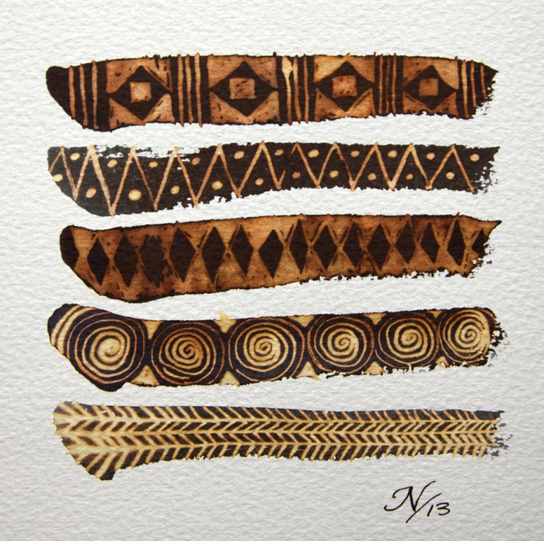 Tribal – FOUNTAIN PEN INK ART