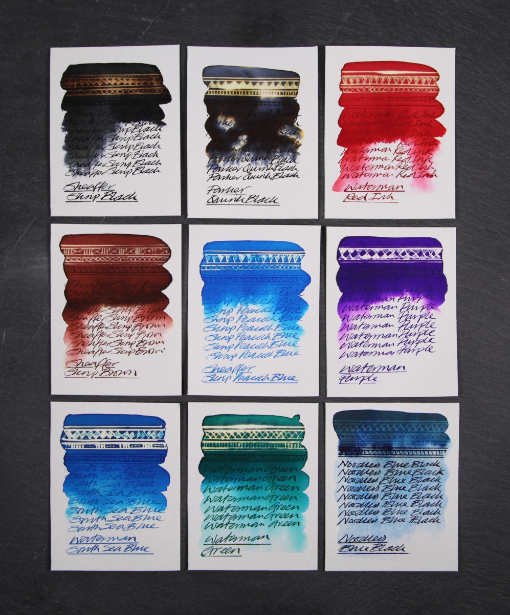 Ink Review 03 – FOUNTAIN PEN INK ART