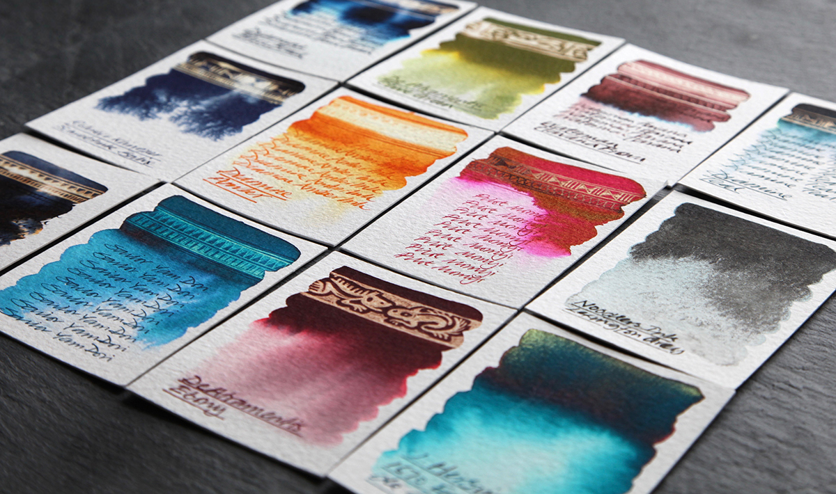 Top 12 Fountain Pen Inks of 2015 – FOUNTAIN PEN INK ART