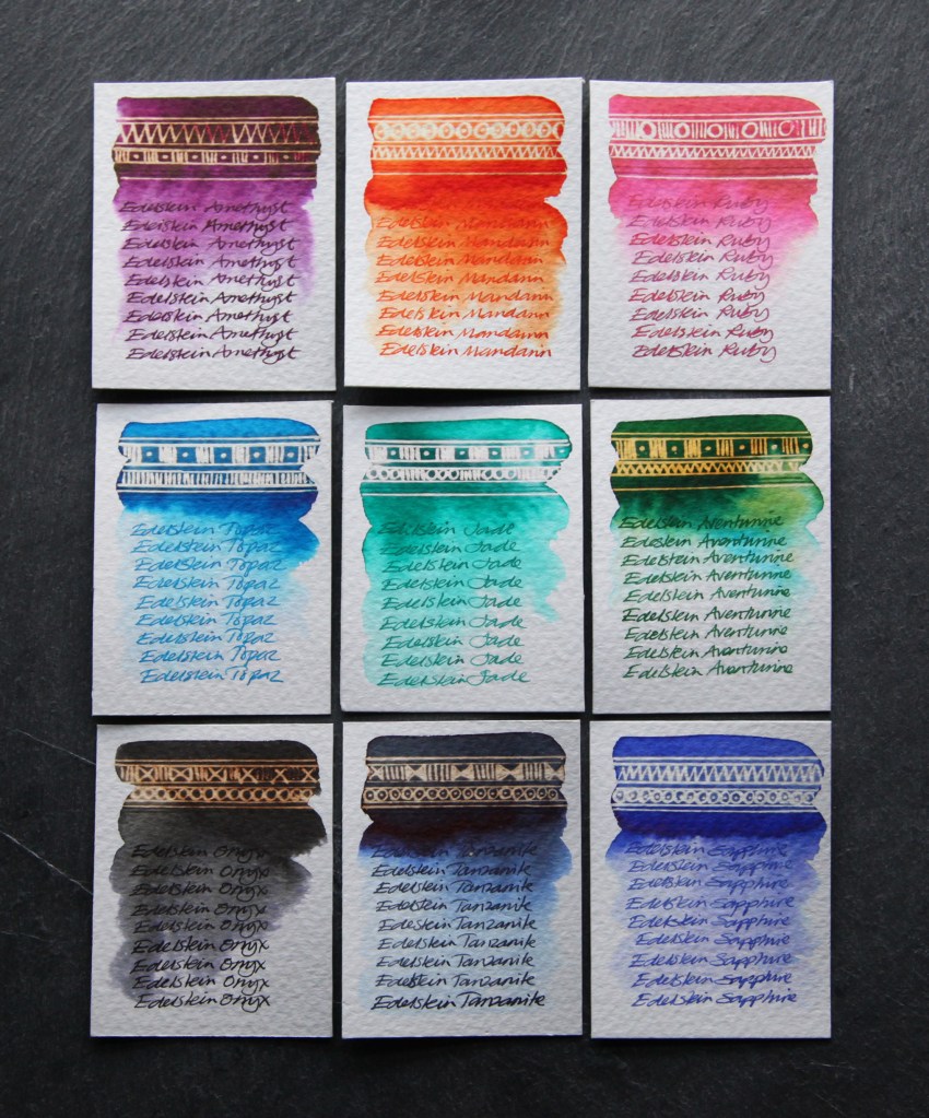 Pelikan Edelstein Inks – FOUNTAIN PEN INK ART