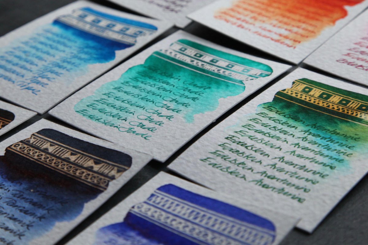 Pelikan Edelstein Inks – FOUNTAIN PEN INK ART