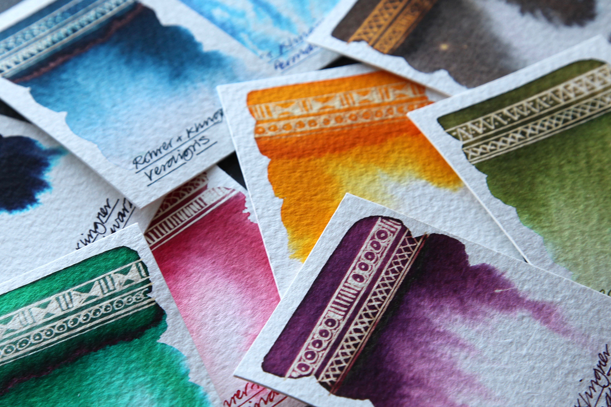 Rohrer and Klingner Ink Review 02 – FOUNTAIN PEN INK ART