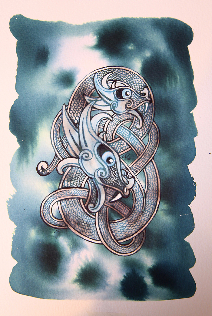 Noodler’s Ink Review – Blues and Greens – FOUNTAIN PEN INK ART