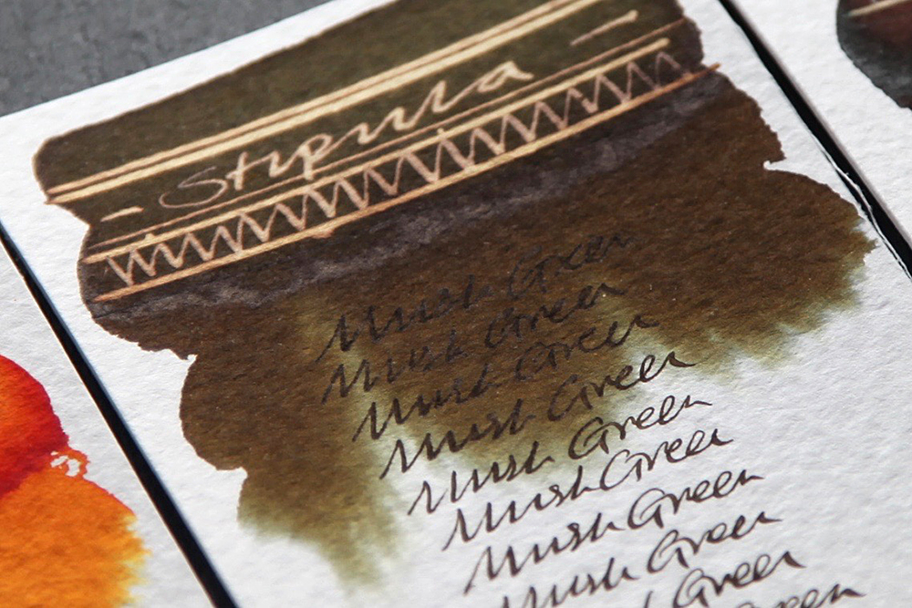 Stipula Inks Test – FOUNTAIN PEN INK ART