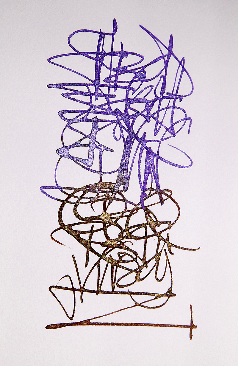 Diamine Shimmer Inks 2016 – Get it on! – FOUNTAIN PEN INK ART