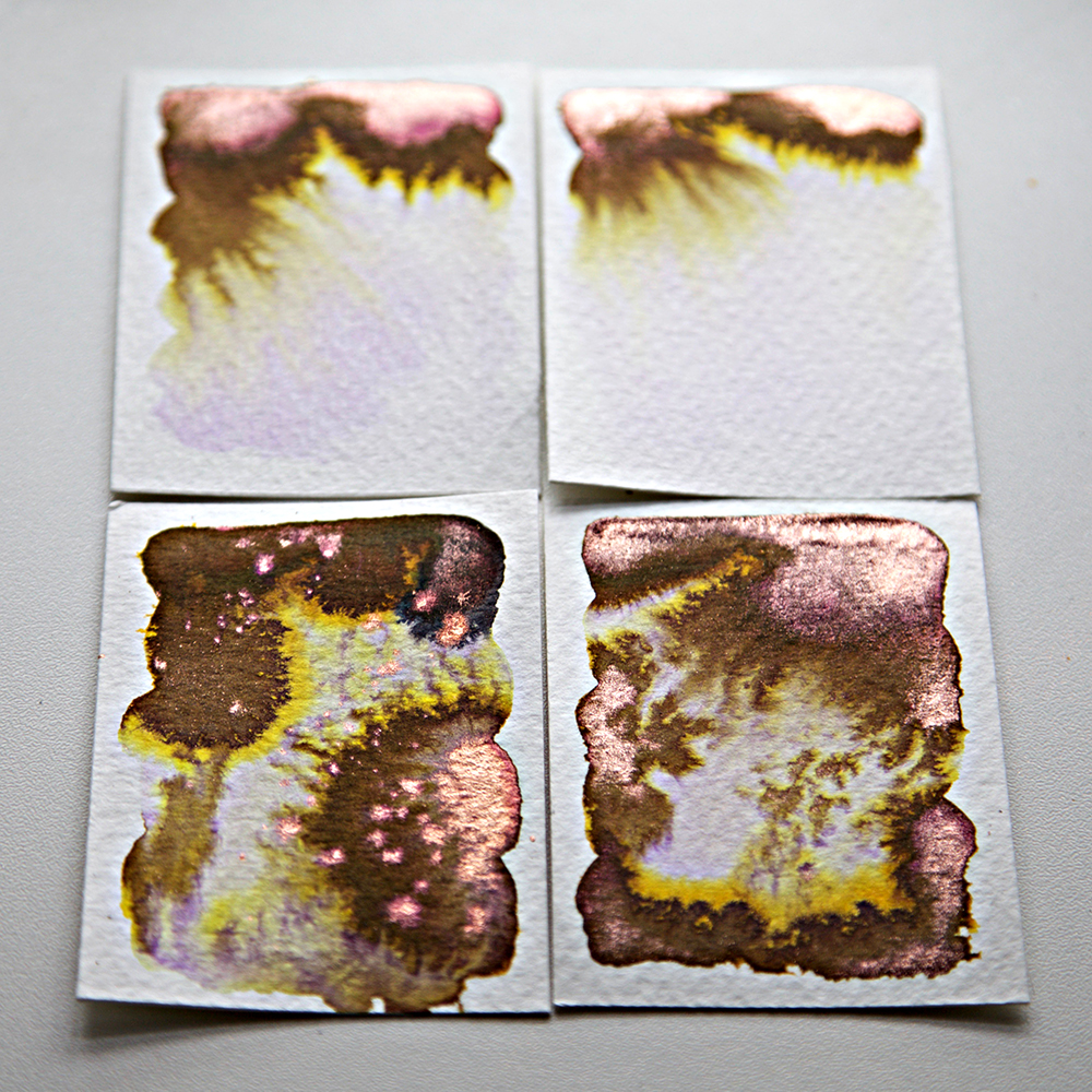 The Quink Mermaid and Copper Rome Burning! – FOUNTAIN PEN INK ART