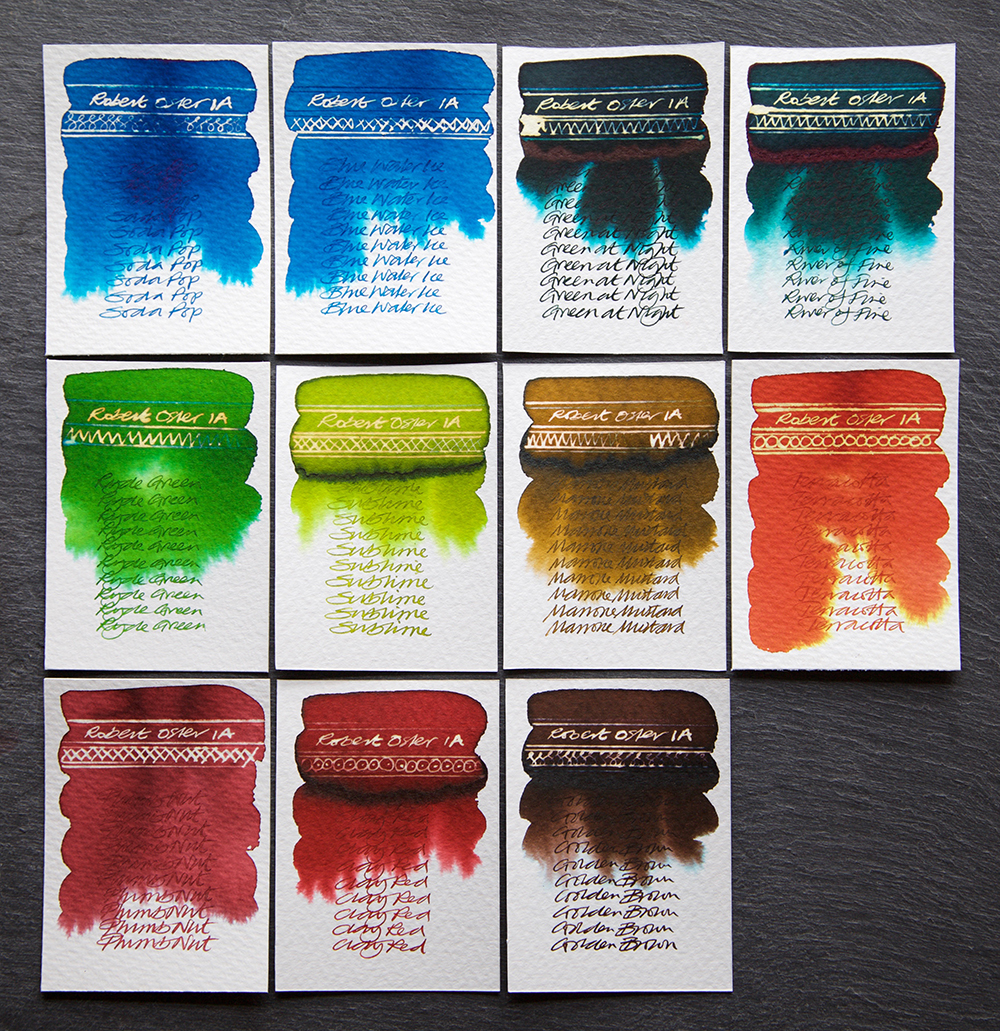 Robert Oster Ink.Art – FOUNTAIN PEN INK ART