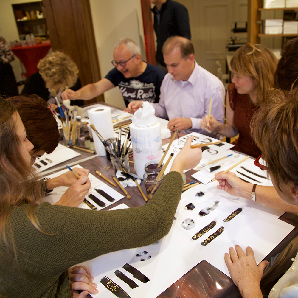 Fountain Pen Ink and Bleach Workshop at Sakura Fountain Pen Gallery ...