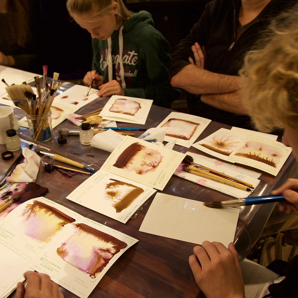 Fountain Pen Ink and Bleach Workshop at Sakura Fountain Pen Gallery ...