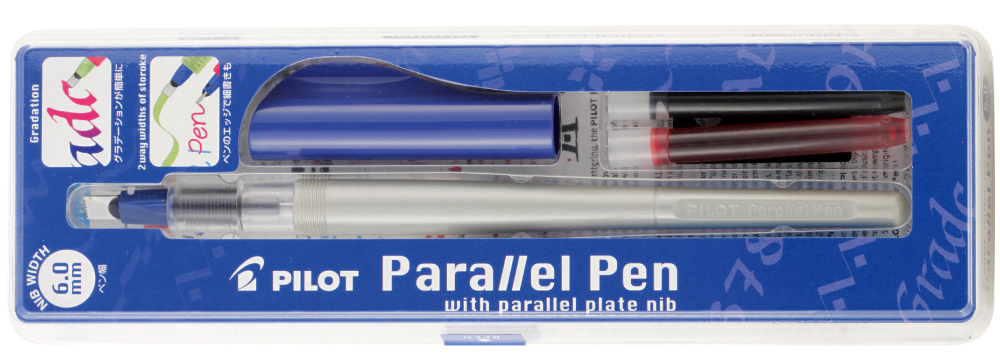 Pilot Parallel Pen REVIEW – FOUNTAIN PEN INK ART
