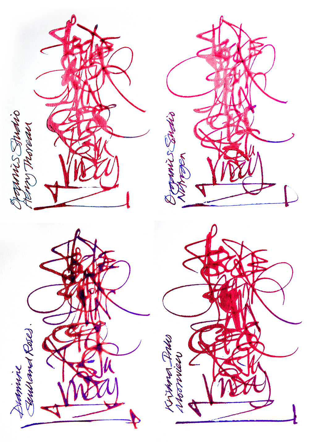 Sheen shoot-out! – FOUNTAIN PEN INK ART