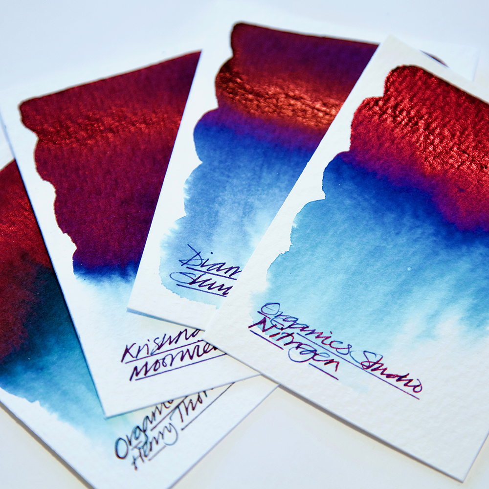 Sheen shoot-out! – FOUNTAIN PEN INK ART