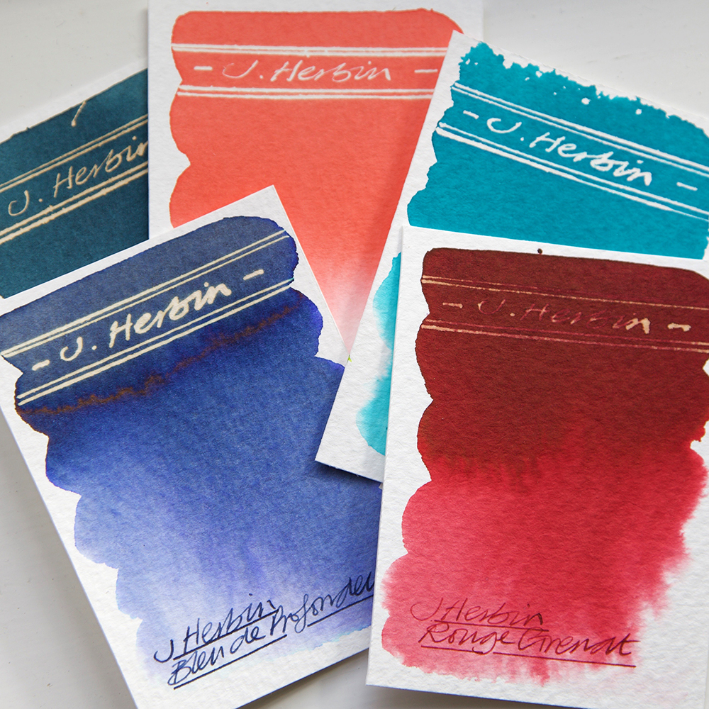 Five new Herbins – FOUNTAIN PEN INK ART