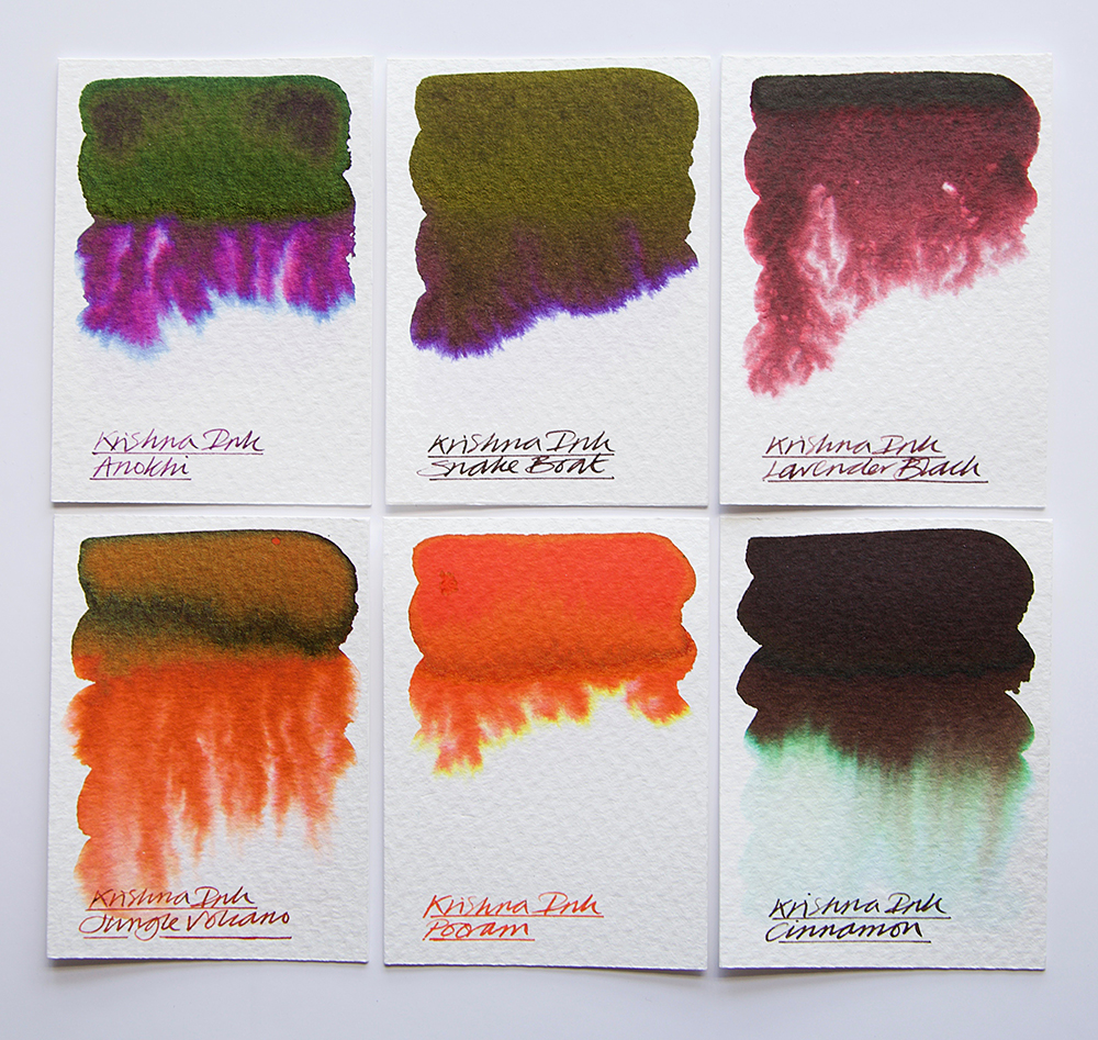 Krishna Monster Sheens – FOUNTAIN PEN INK ART