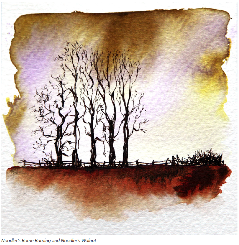 TECHNIQUES – FOUNTAIN PEN INK ART