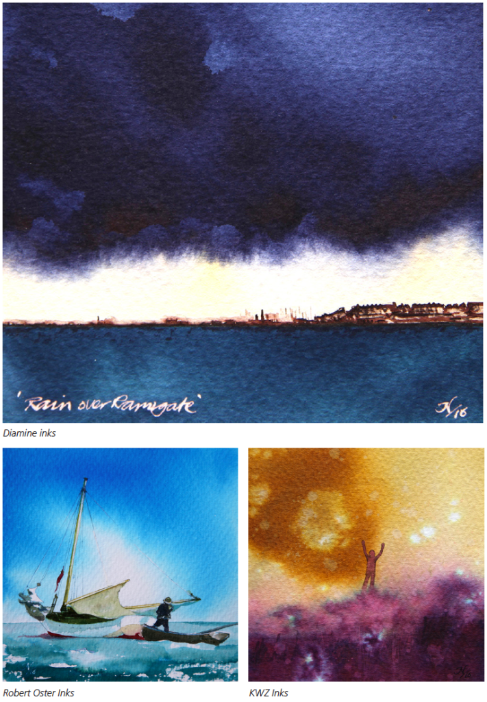 TECHNIQUES – FOUNTAIN PEN INK ART