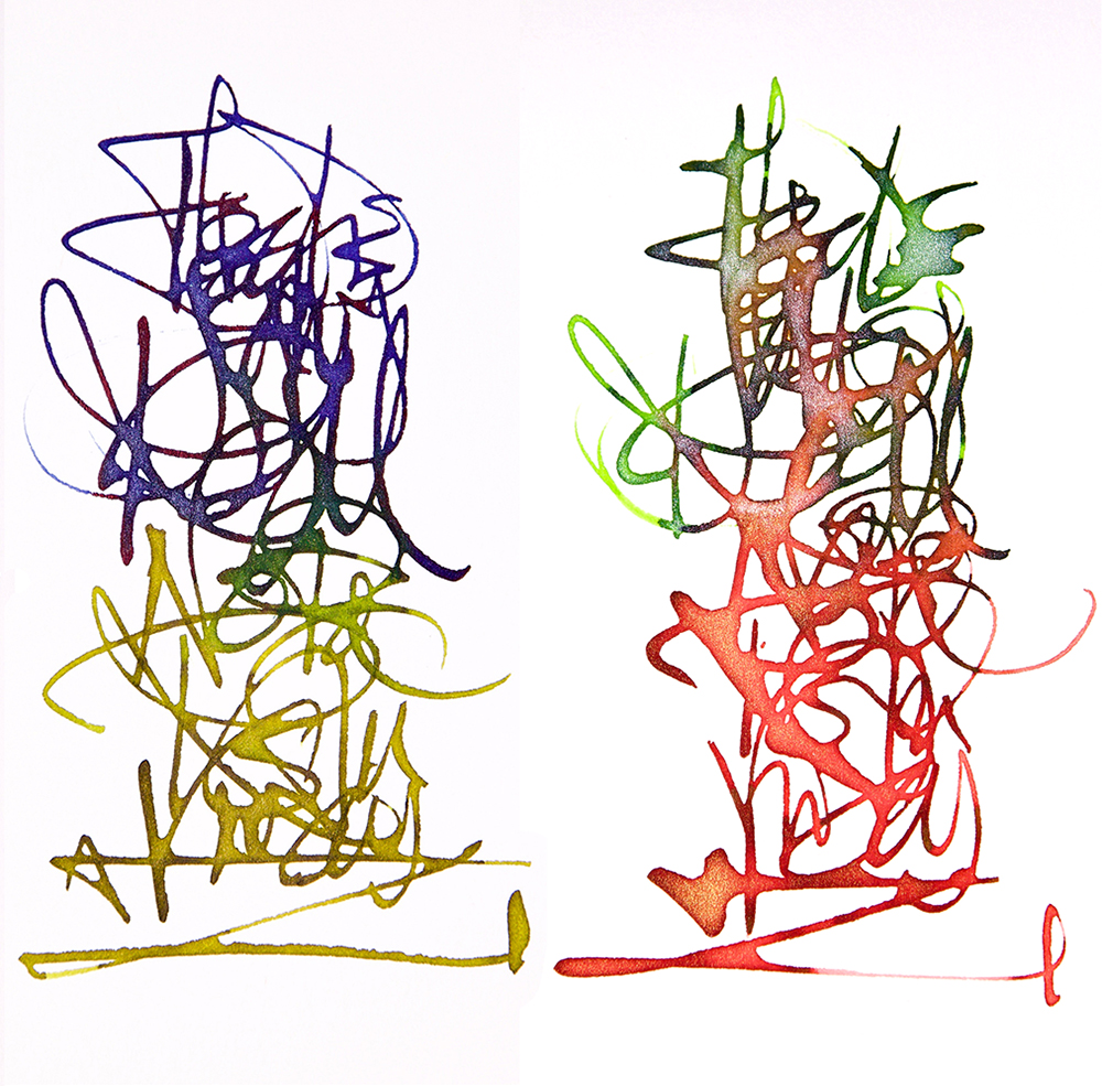 Shimmertastic! New Diamine Shimmer Inks for 2018 – FOUNTAIN PEN INK ART