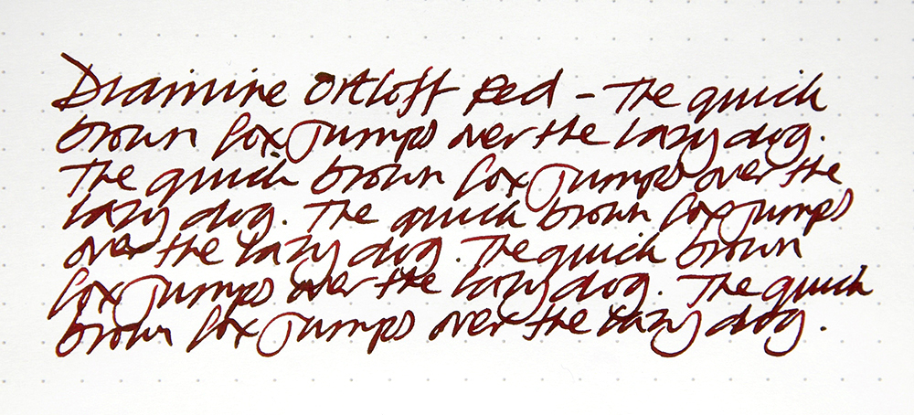 Diamine Exclusive – Ortloff – FOUNTAIN PEN INK ART