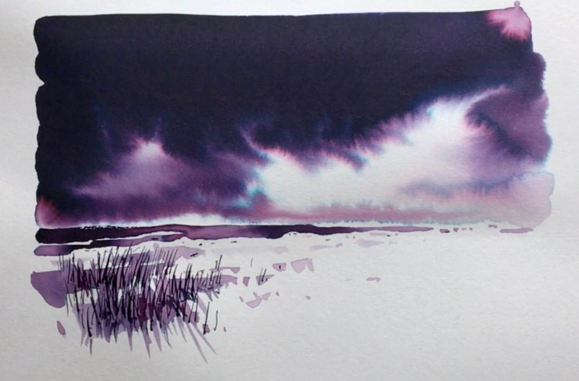 TECHNIQUES – FOUNTAIN PEN INK ART