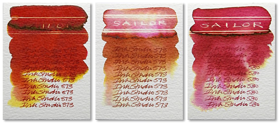 Sailor Ink Studio Swatch Tests – Part 07 – The Pinky Browns – FOUNTAIN ...
