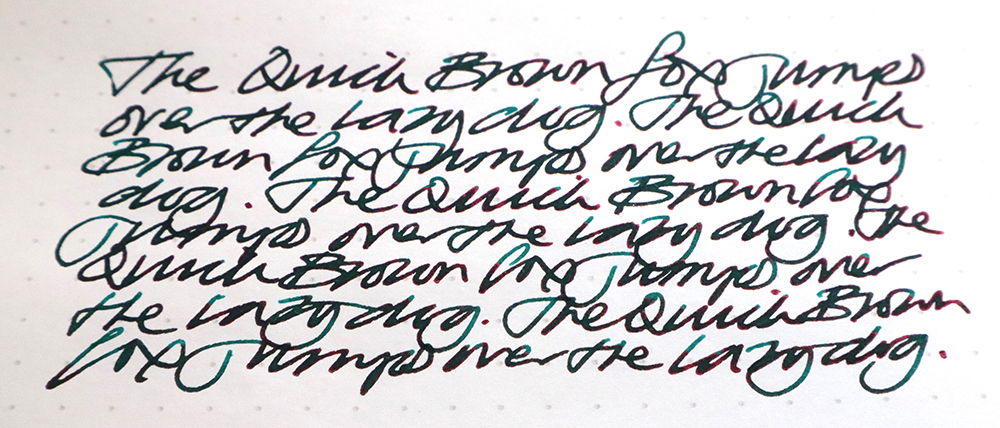 Diamine Exclusive – Bloody Absinth – FOUNTAIN PEN INK ART
