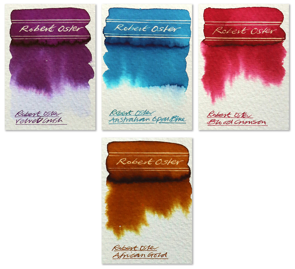 The Robert Oster Map of Australia – FOUNTAIN PEN INK ART