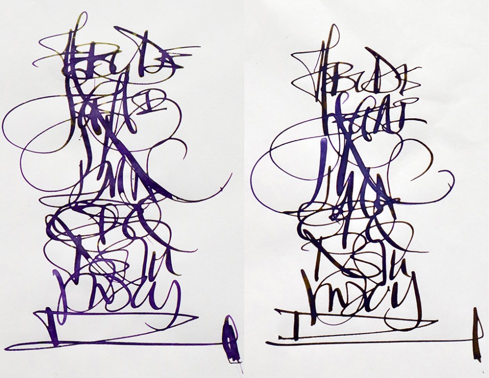 FPUK Monboddo’s Hat and Scribble Purple Review – FOUNTAIN PEN INK ART