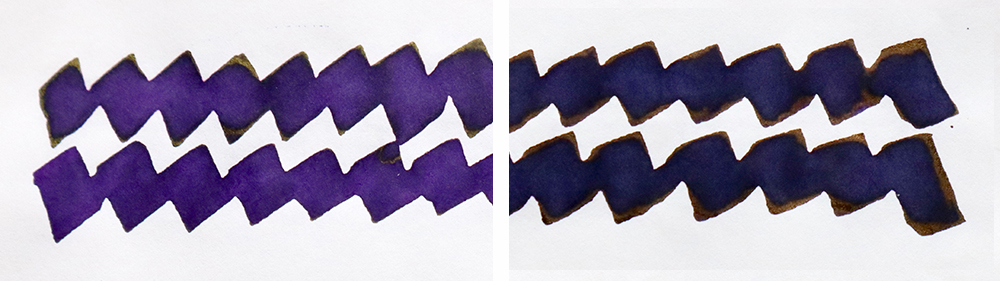 FPUK Monboddo’s Hat and Scribble Purple Review – FOUNTAIN PEN INK ART