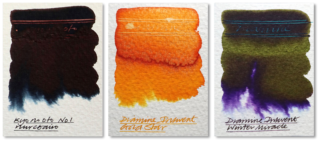 My top 12 inks of 2019 – The Year Purple! – FOUNTAIN PEN INK ART