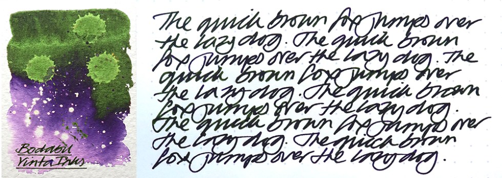 Vinta Inks – Bodabil (Harlequin 1920) – FOUNTAIN PEN INK ART