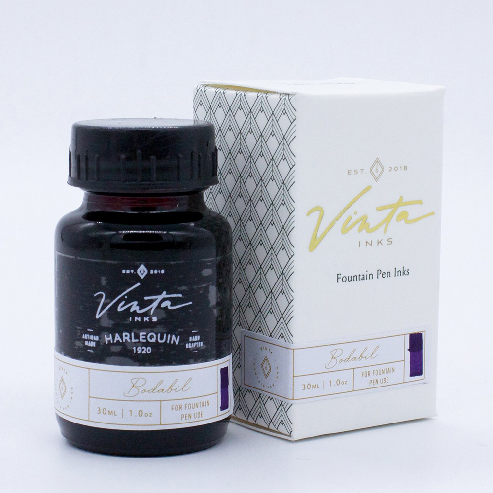 Vinta Inks – Bodabil (Harlequin 1920) – FOUNTAIN PEN INK ART