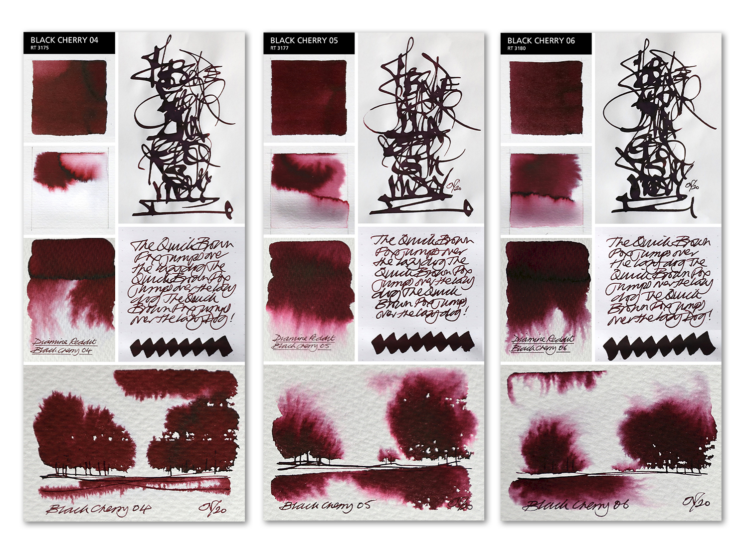 Diamine Reddit Ink Project 2020. Vote for your favourite 3 – FOUNTAIN ...