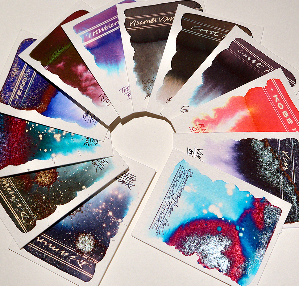 My top 12 inks and project review 2021 – FOUNTAIN PEN INK ART