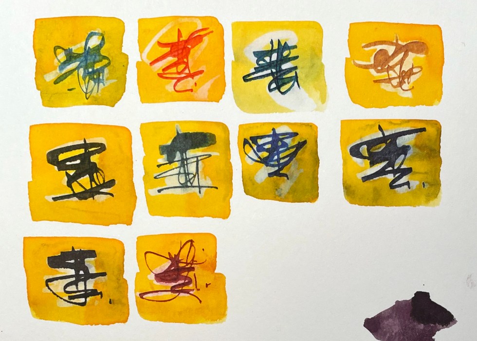Kakimori Pigment Inks review – FOUNTAIN PEN INK ART