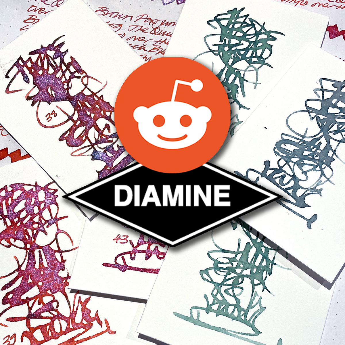 Diamine Reddit Ink Project 2022. Vote for your favouriteS – FOUNTAIN ...