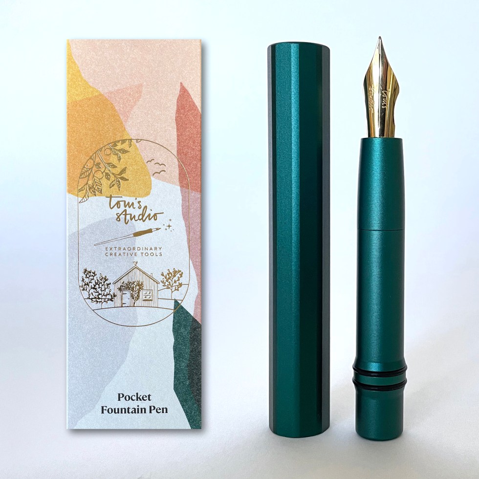 TOM’S STUDIO Pocket FOUNTAIN PEN – FOUNTAIN PEN INK ART