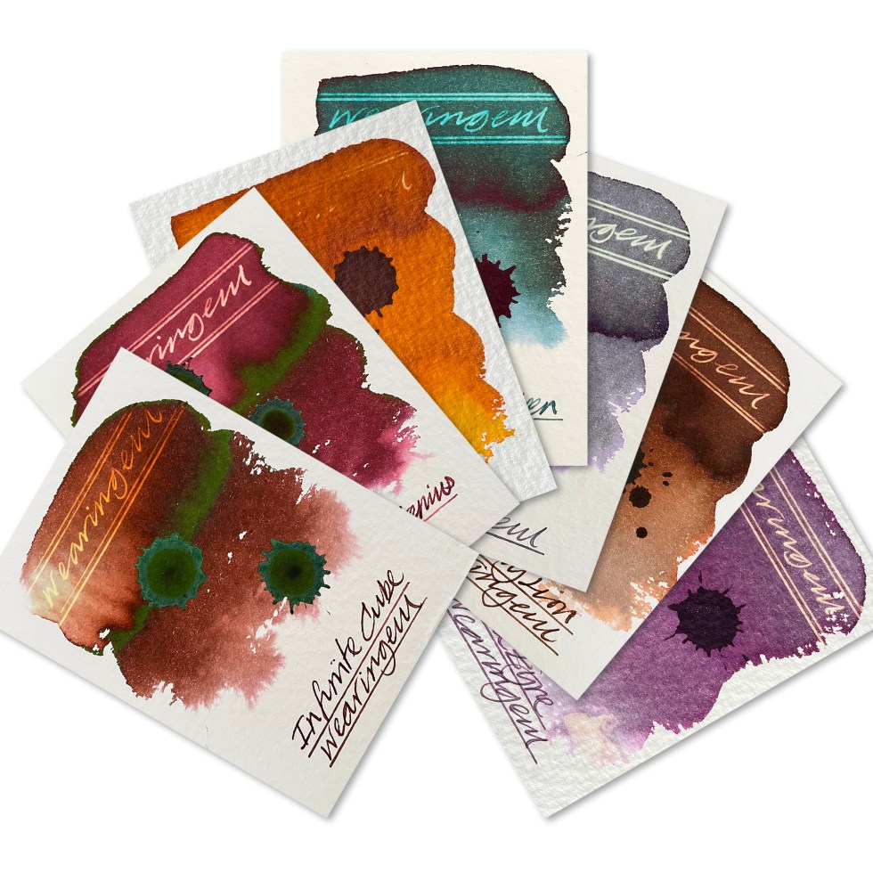 Some more Wearingeul Standard ink swatch tests – FOUNTAIN PEN INK ART