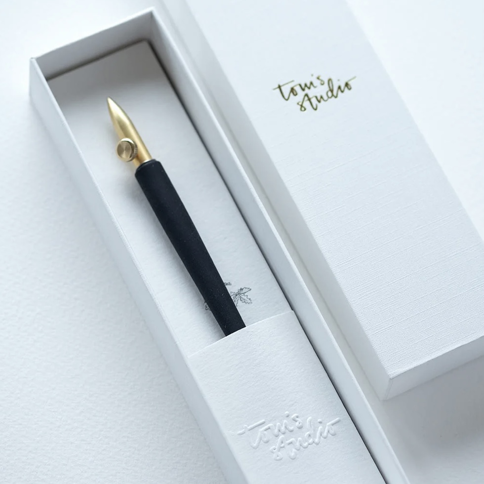 TOM’S STUDIO One Dip PEN – FOUNTAIN PEN INK ART