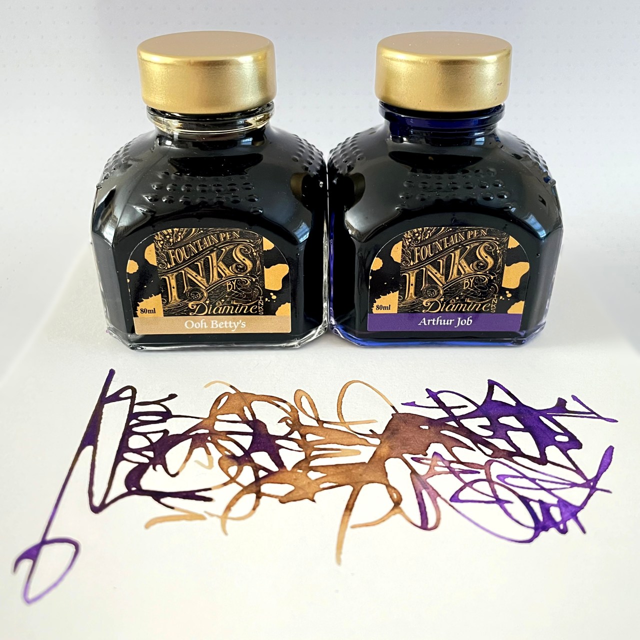 FOUNTAIN PEN INK ART – Experimenting with fountain pen ink to further ...