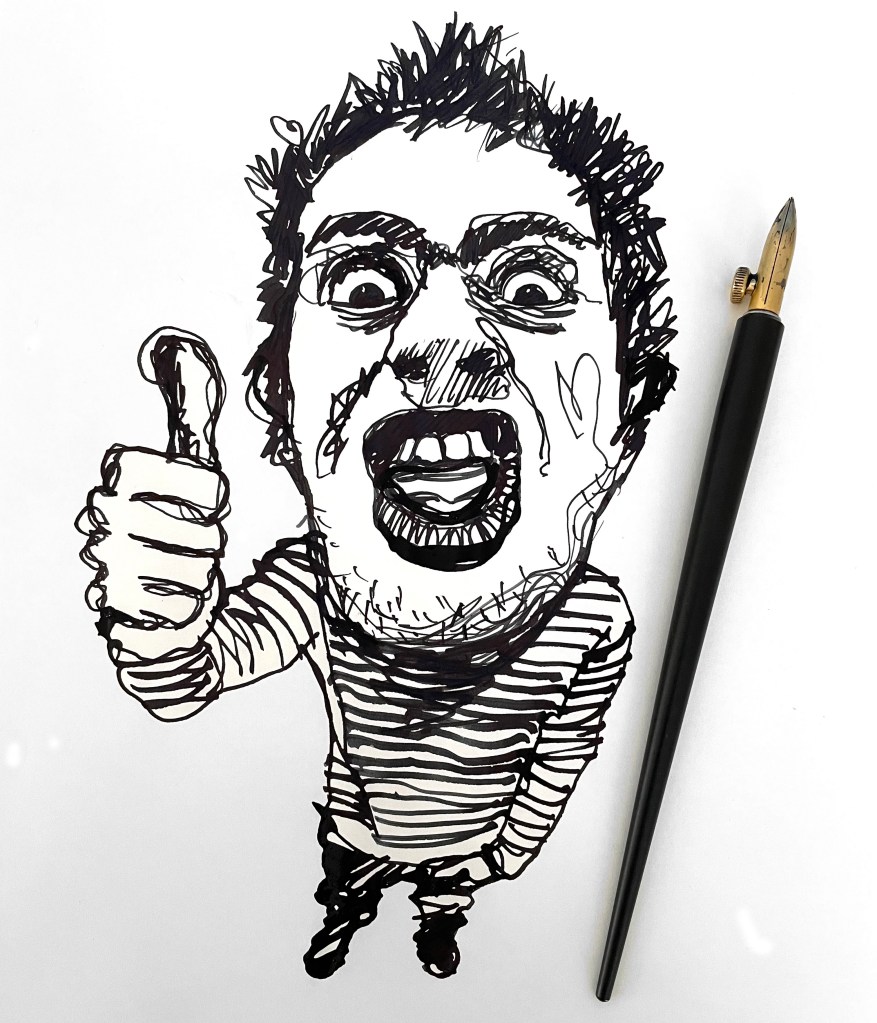 FOUNTAIN PEN INK ART – Experimenting with fountain pen ink to further ...