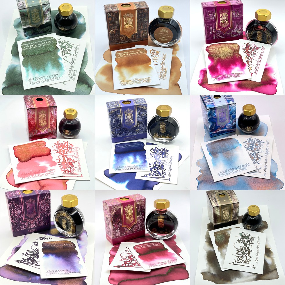 FOUNTAIN PEN INK ART – Experimenting with fountain pen ink to further ...