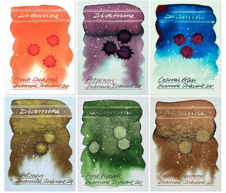 A Brief Review of the Diamine Inkvent Calendar 2024 – FOUNTAIN PEN INK ART