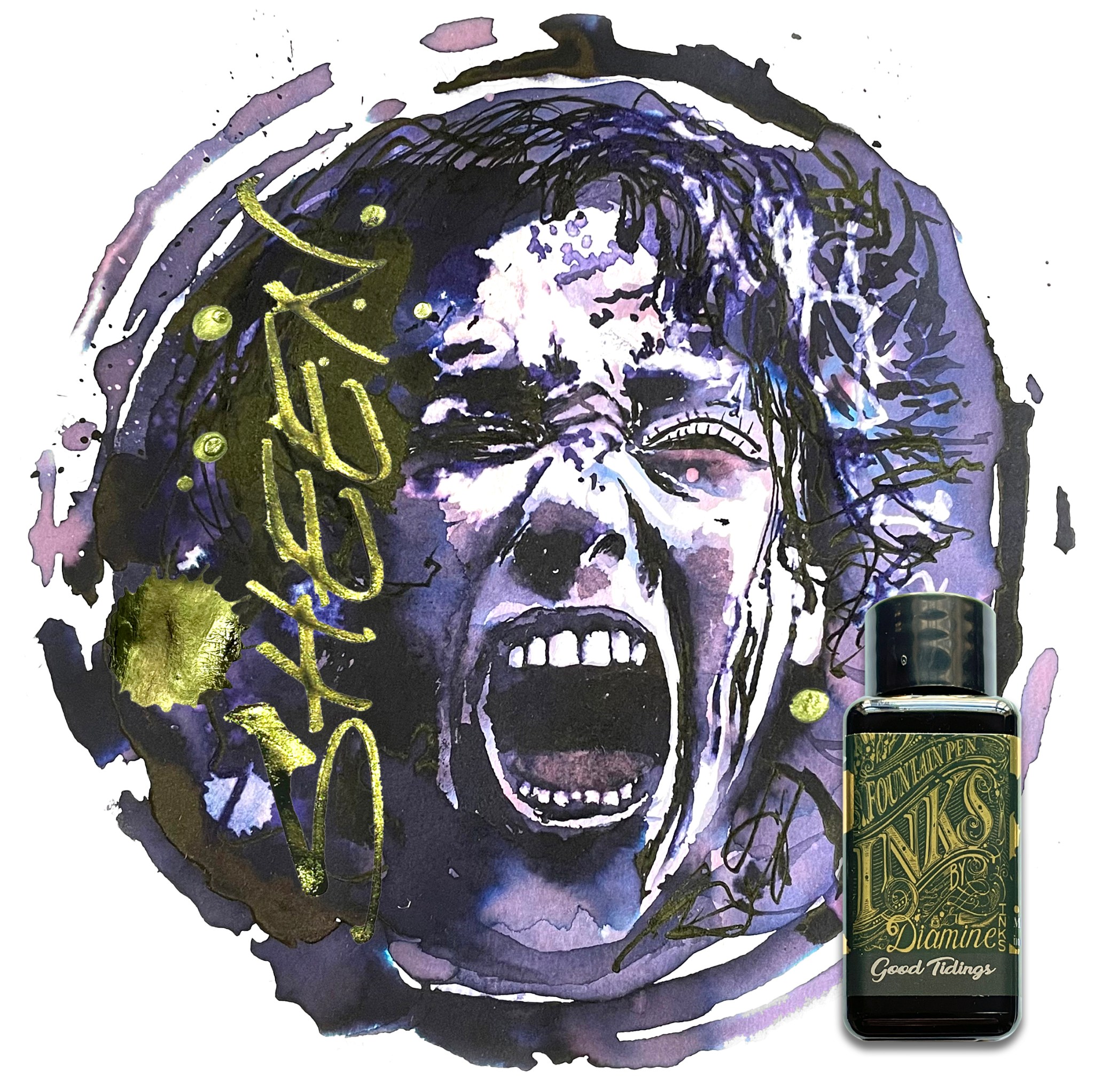 A Brief Review of the Diamine Inkvent Calendar 2024 – FOUNTAIN PEN INK ART