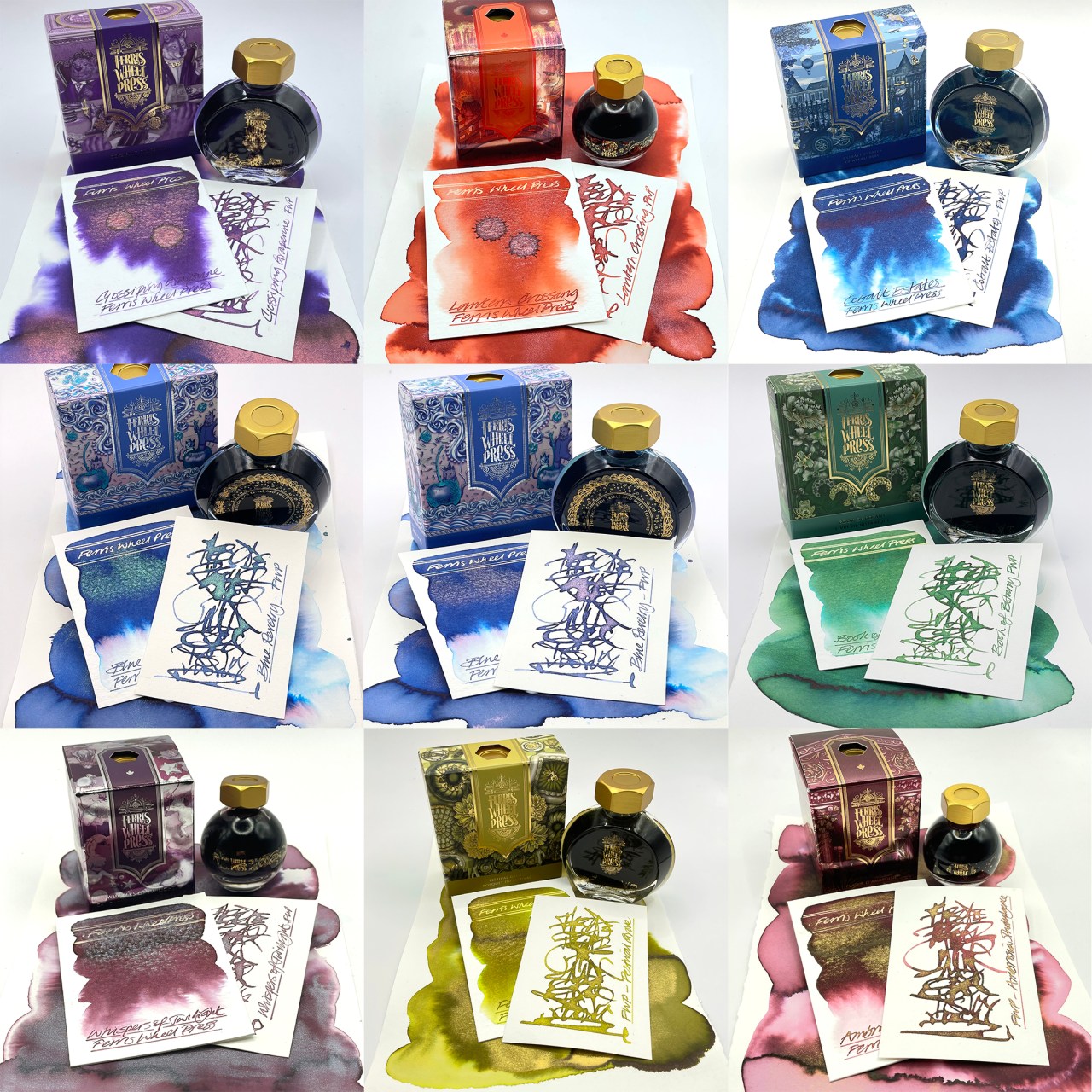 FOUNTAIN PEN INK ART – Experimenting with fountain pen ink to further ...